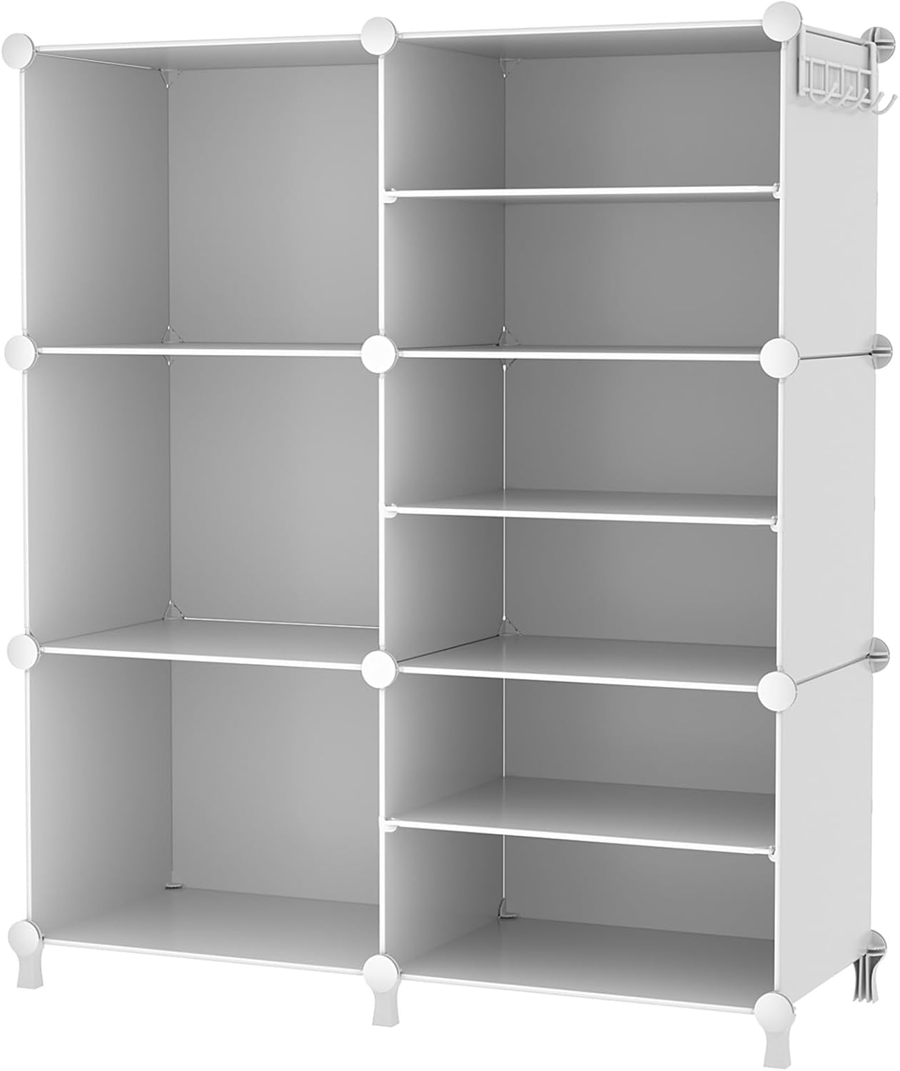 Closet Organizer 6 Cube Storage Shelves Portable Closet Clothes ...