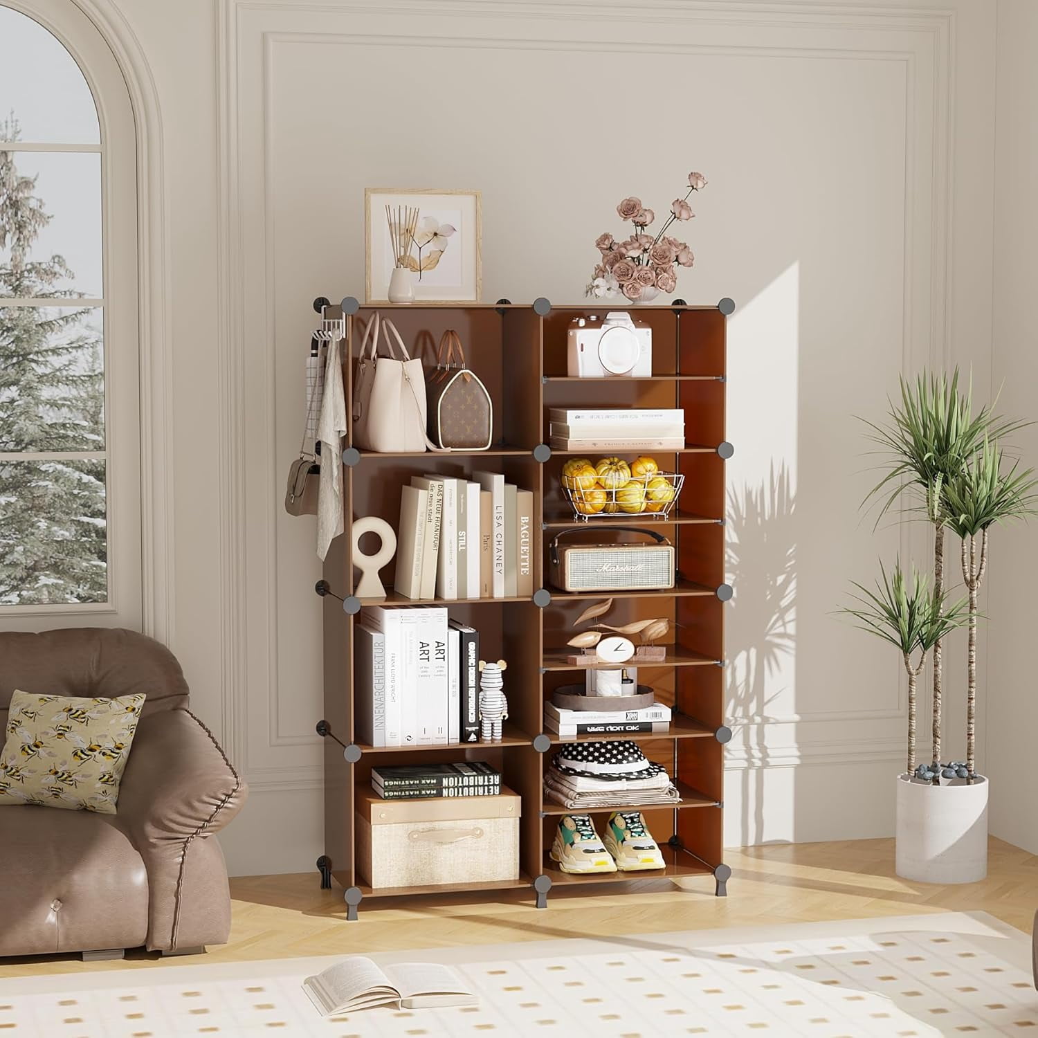 Closet Organizer 8 Cube Storage Shelves Clothes Organizers Closet ...