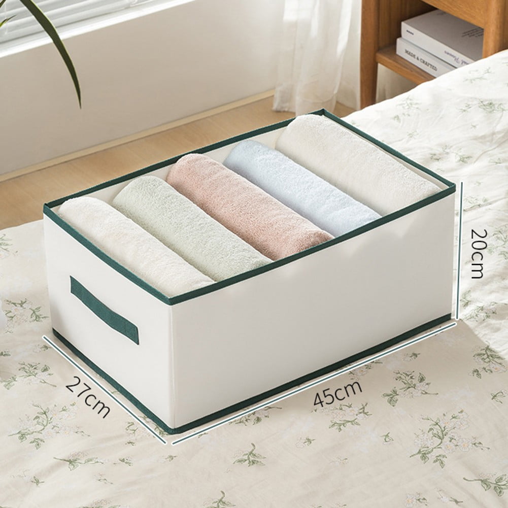 Closet Organizer Box Underwear Clothes Bra Socks Storage Drawer Divider ...