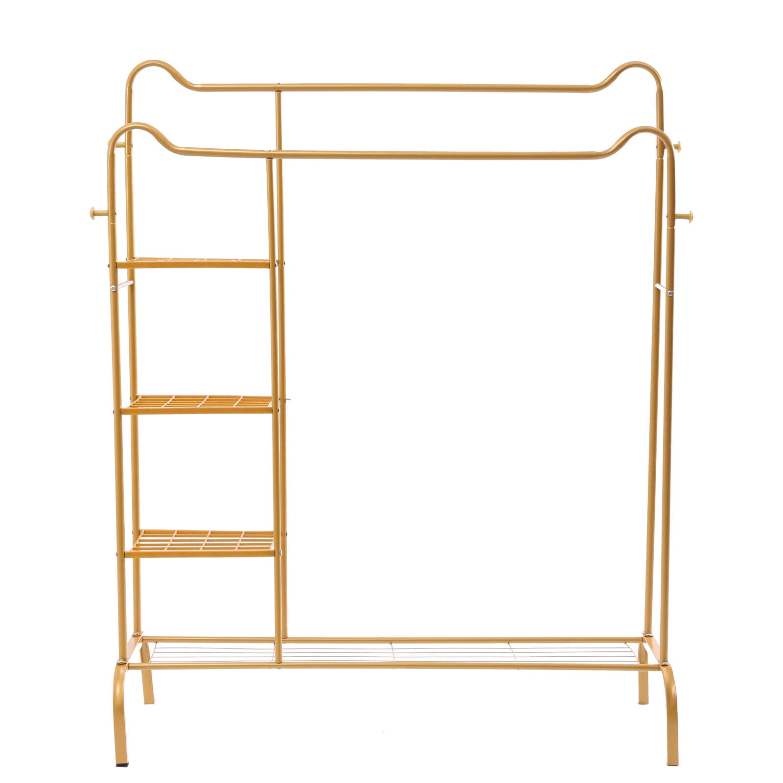 Closet Organizer Metal Garment Rack Clothes Storage Boutiques 150lbs ...