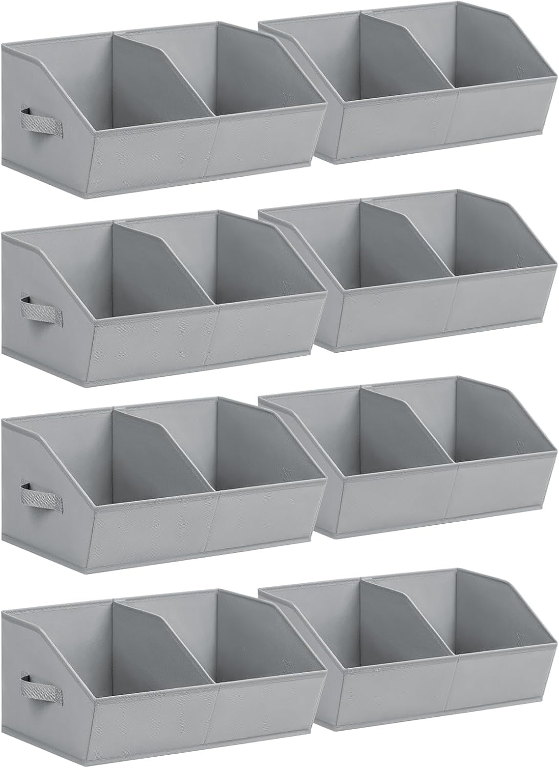 Closet Organizers and Storage Bins - 8 Pack Collapsible Divided ...