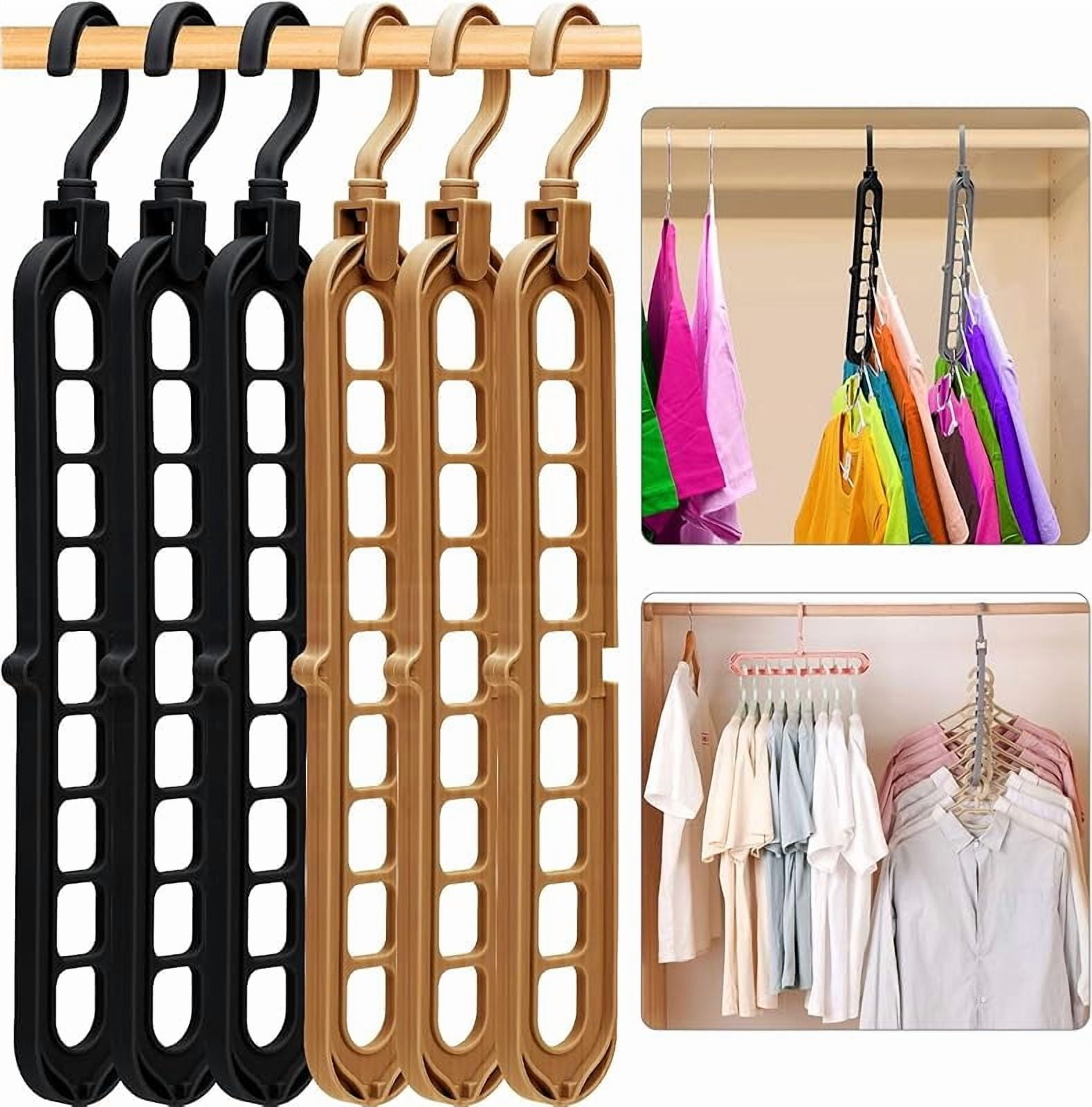 Closet Organizers and Storage,College Dorm Room Essentials,Pack of 6 ...
