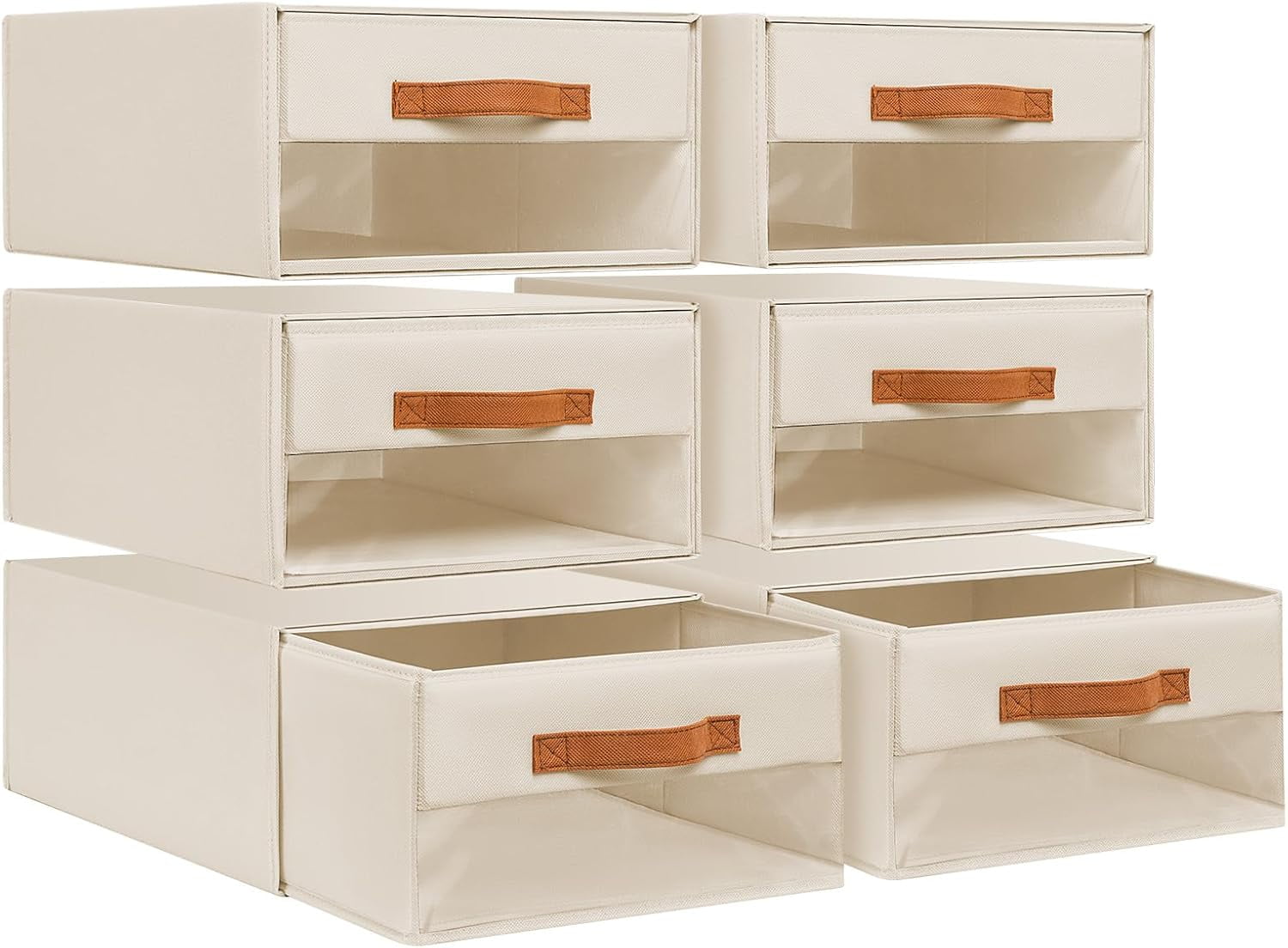 Closet Organizers and Storage - Foldable Storage Bins with Drawers ...