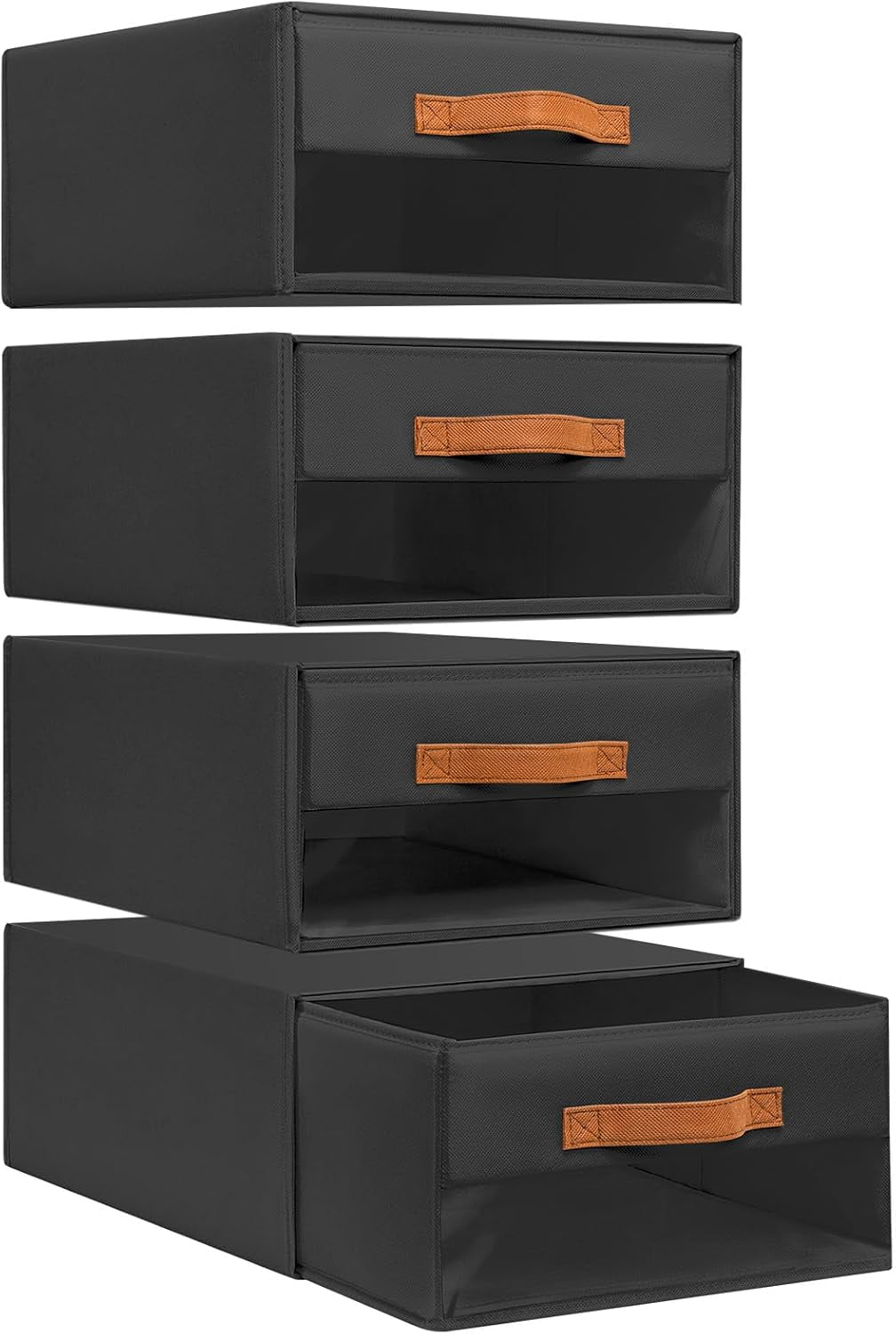 Closet Organizers and Storage - Foldable Storage Bins with Drawers ...