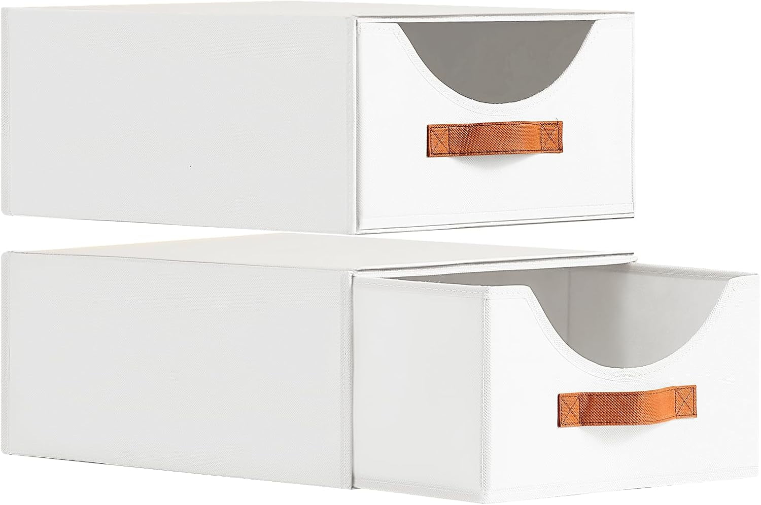 Closet Organizers and Storage - Large Stackable Storage Bins with ...
