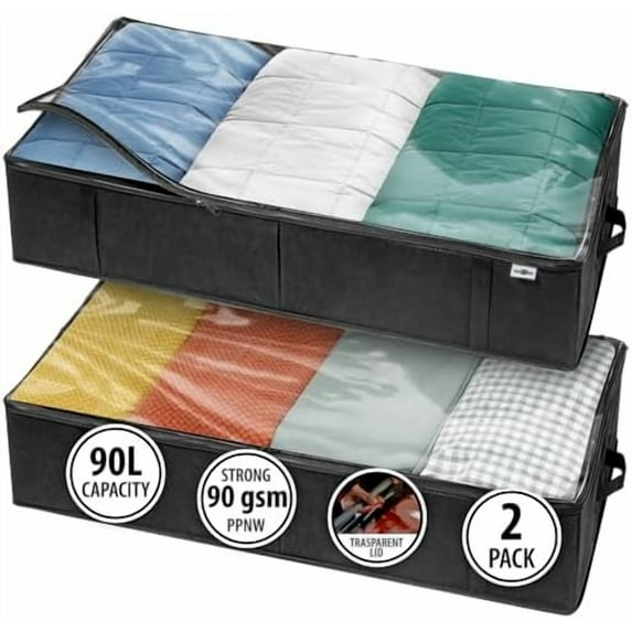 Closet Organizers and Storage - Maximize Space with Under Bed Storage ...