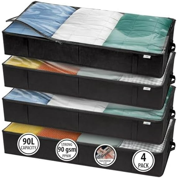 Closet Organizers and Storage - Maximize Space with Under Bed Storage ...