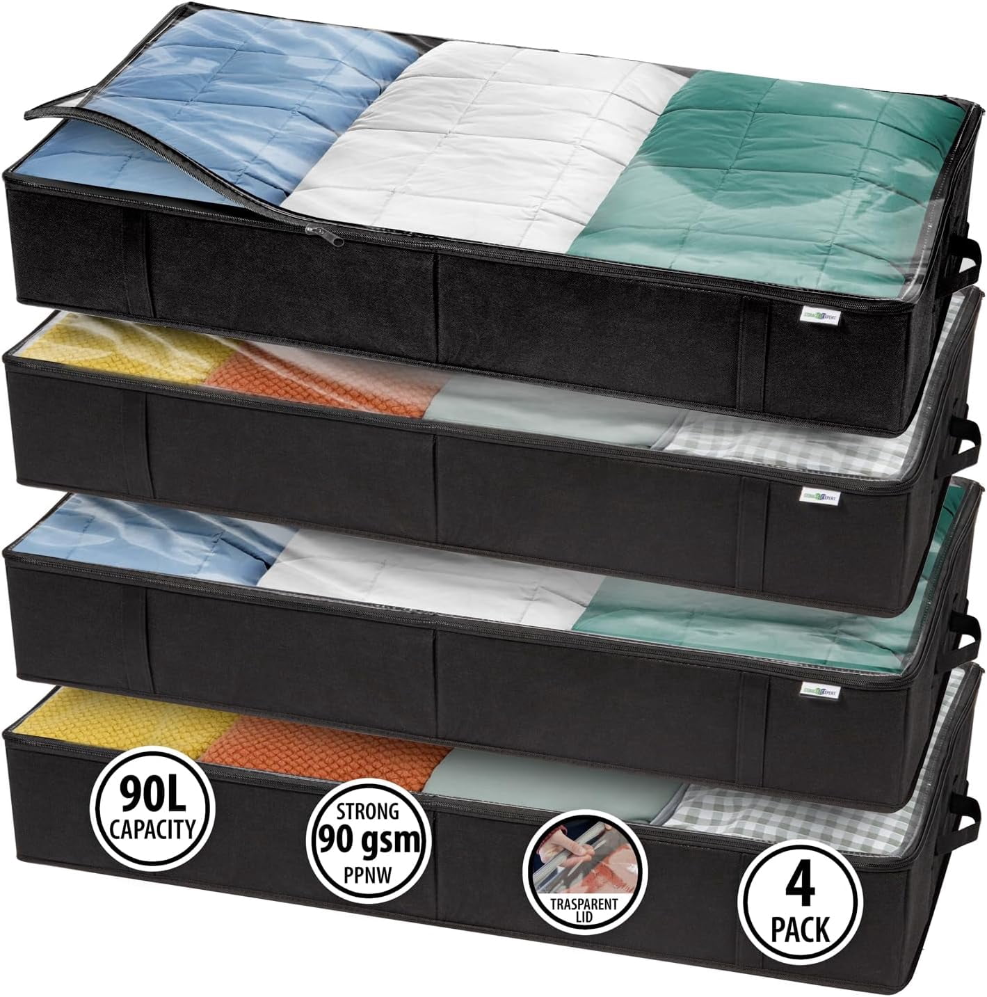 Closet Organizers and Storage - Maximize Space with Under Bed Storage ...
