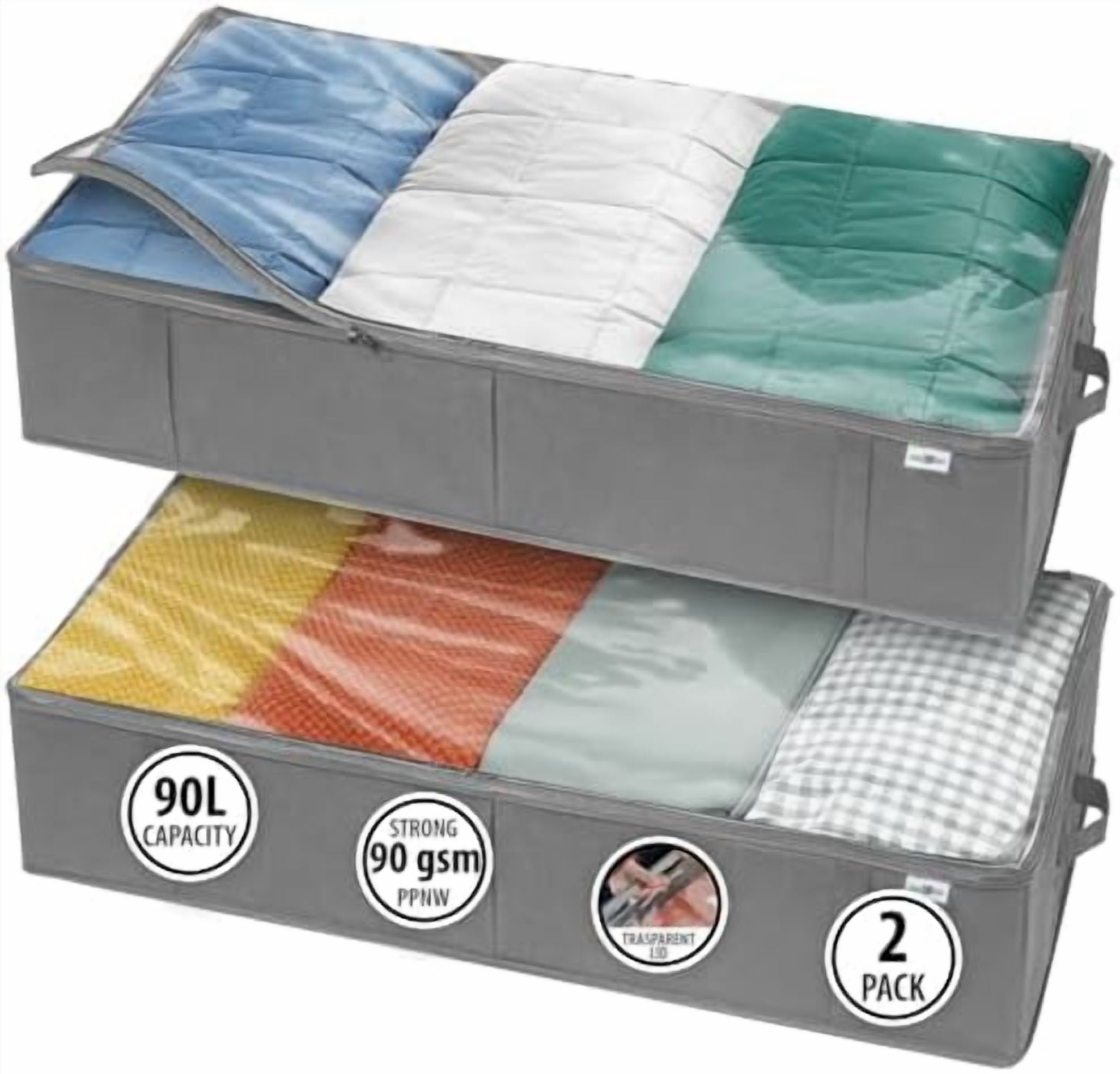 Closet Organizers and Storage - Maximize Space with Under Bed Storage ...