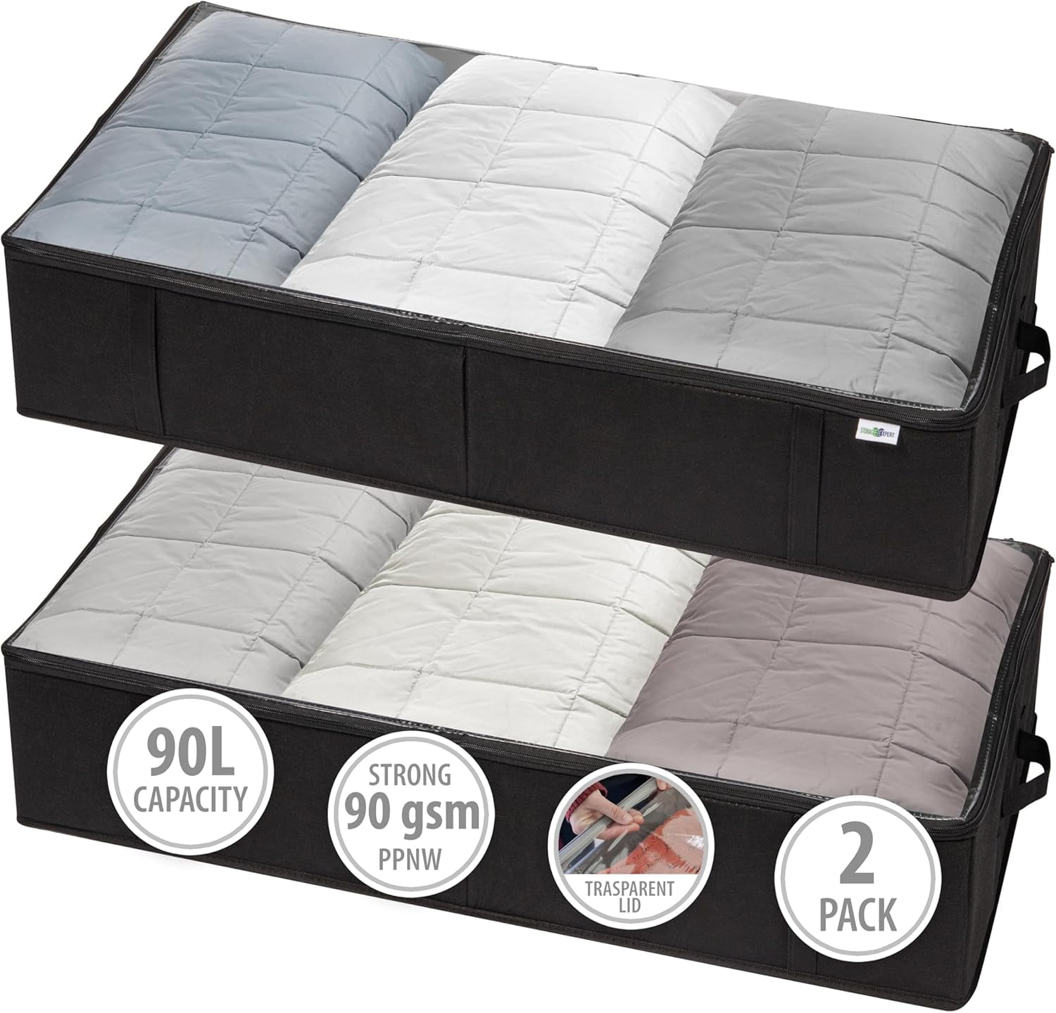 Closet Organizers and Storage - Maximize Space with Under Bed Storage ...