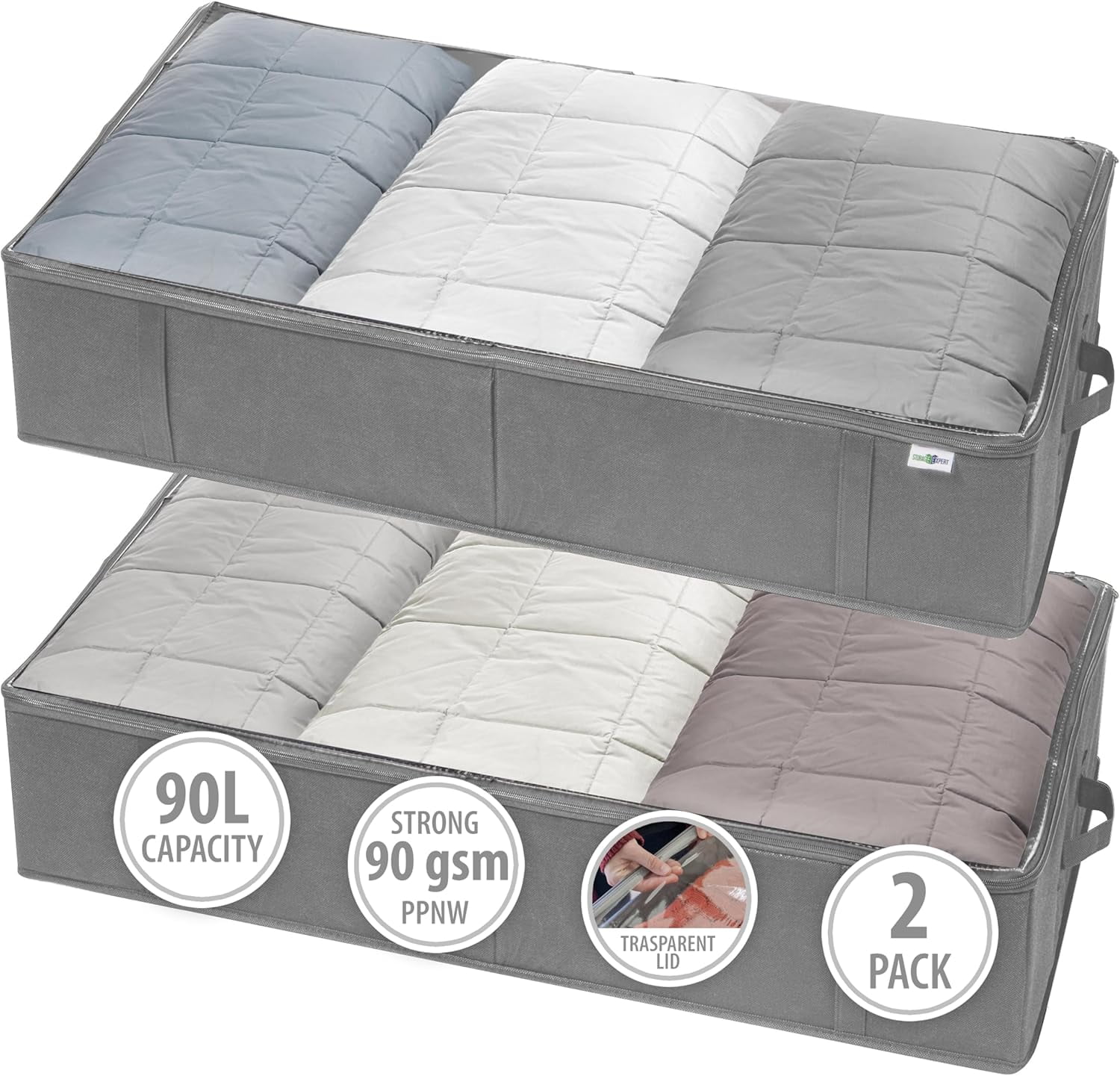 Closet Organizers and Storage - Maximize Space with Under Bed Storage ...