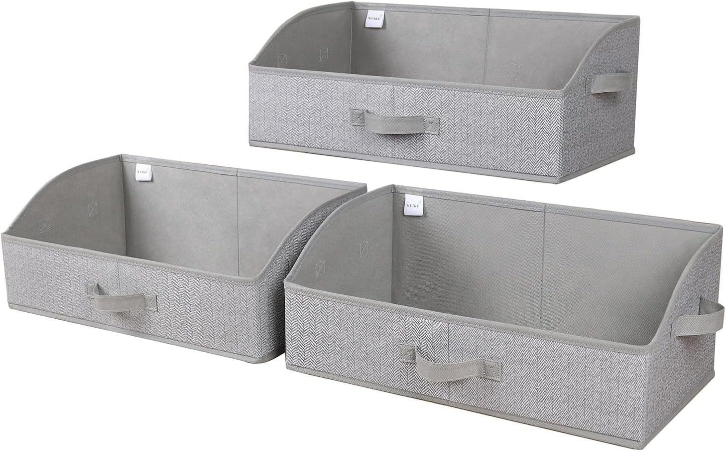 Closet Organizers and Storage, Trapezoid Storage Bins, Fabric Closet ...