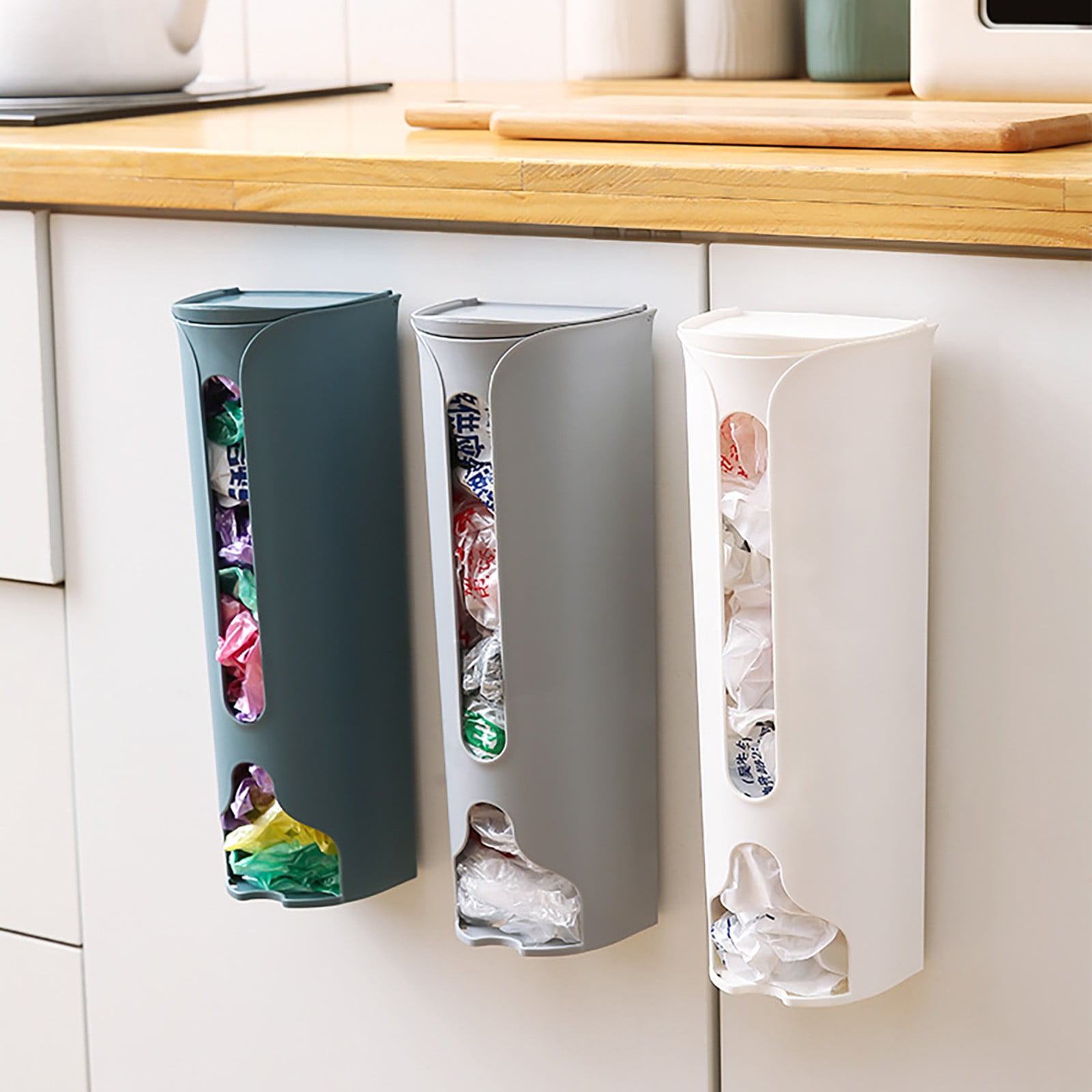 Closet Organizers and Storage 30.5Cm Garbage Bag Storage Box Kitchen ...