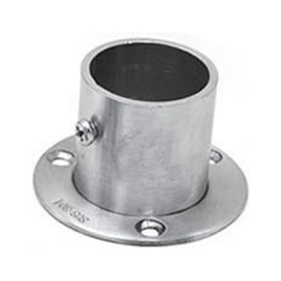 Closet Rod Holder Socket Bracket Flange for Wardrobe Curtain Cloth Rod ...