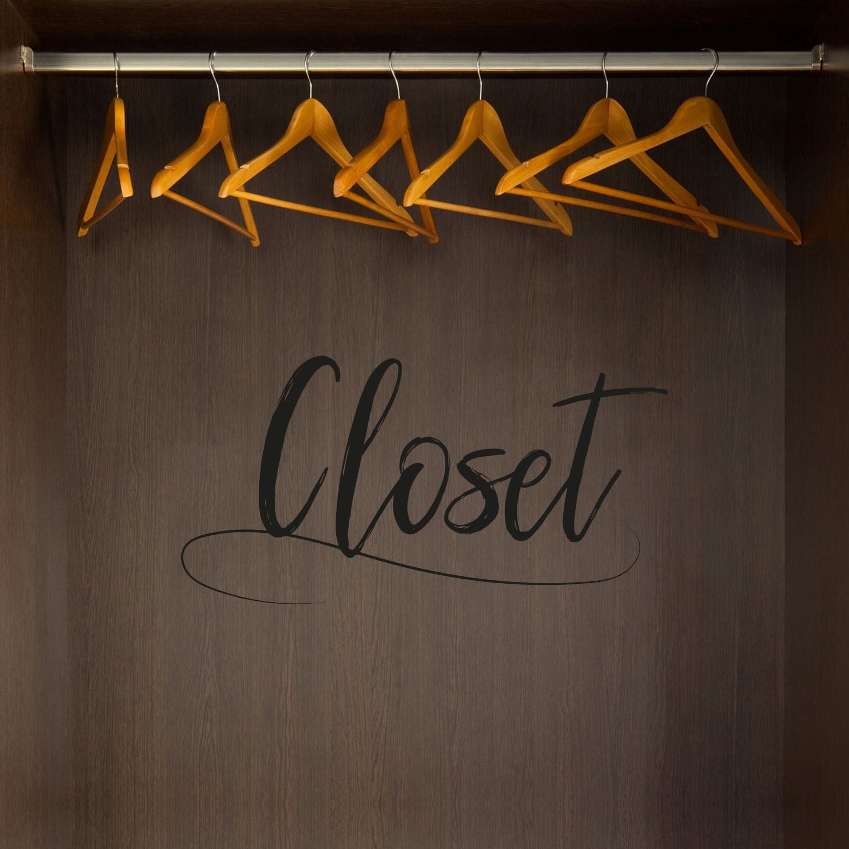 Closet Signage Decal Area Label Signage Shoe Closet Storage Organizer ...