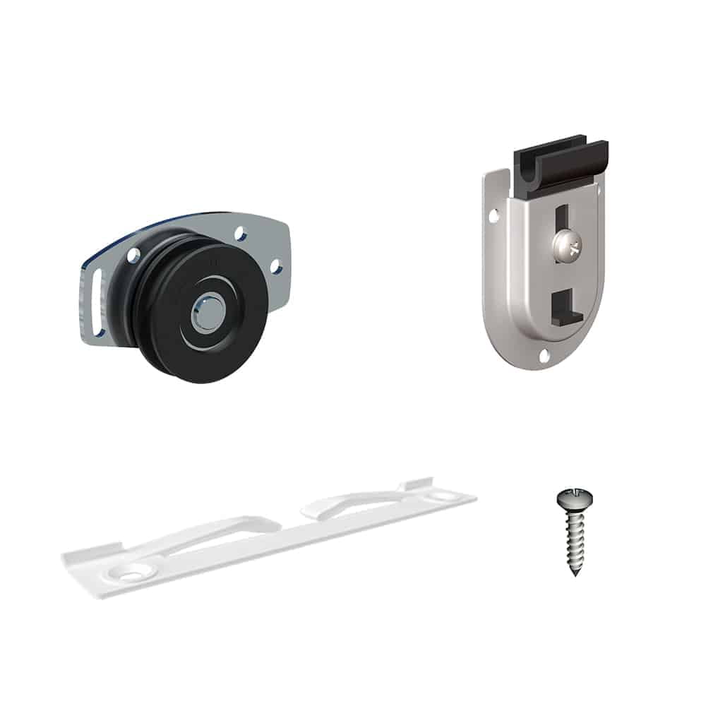Closet door rollers kit for SLID’UP 130 for 2 doors up to 155 lbs ...