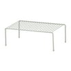 Mainstays Folding Metal Kitchen Pantry Organization Wire Shelf, White ...