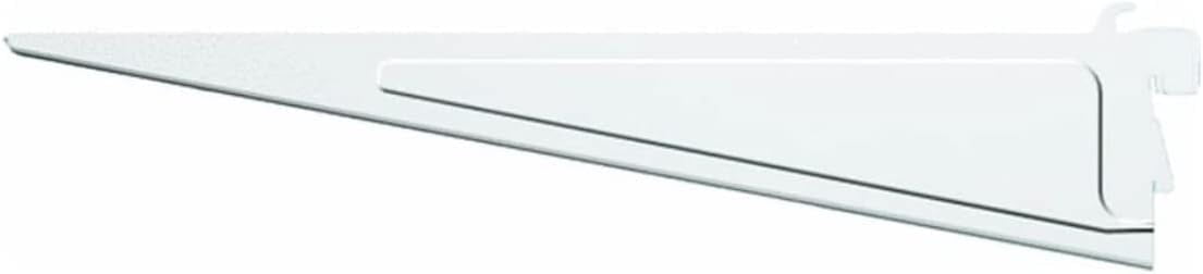 ClosetMaid 2853 ShelfTrack 12-Inch Locking Shelf Bracket, White ...