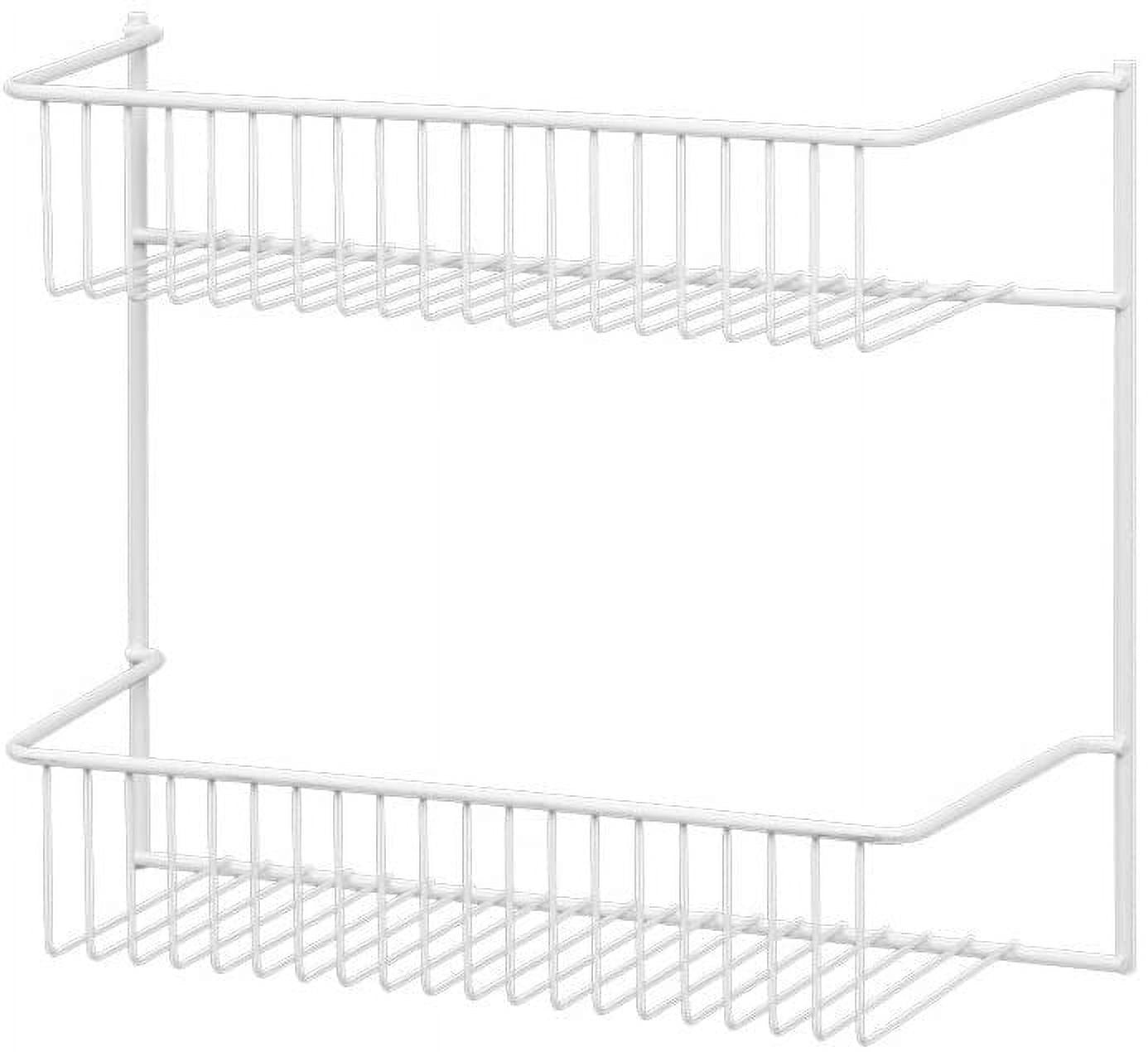ClosetMaid 8002 2-Tier Wall Rack, 12-Inch Wide - Walmart.com