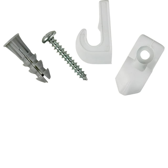 ClosetMaid ClosetMaid 7546 Down Clip/Anchor, 10 lbs - Walmart.com