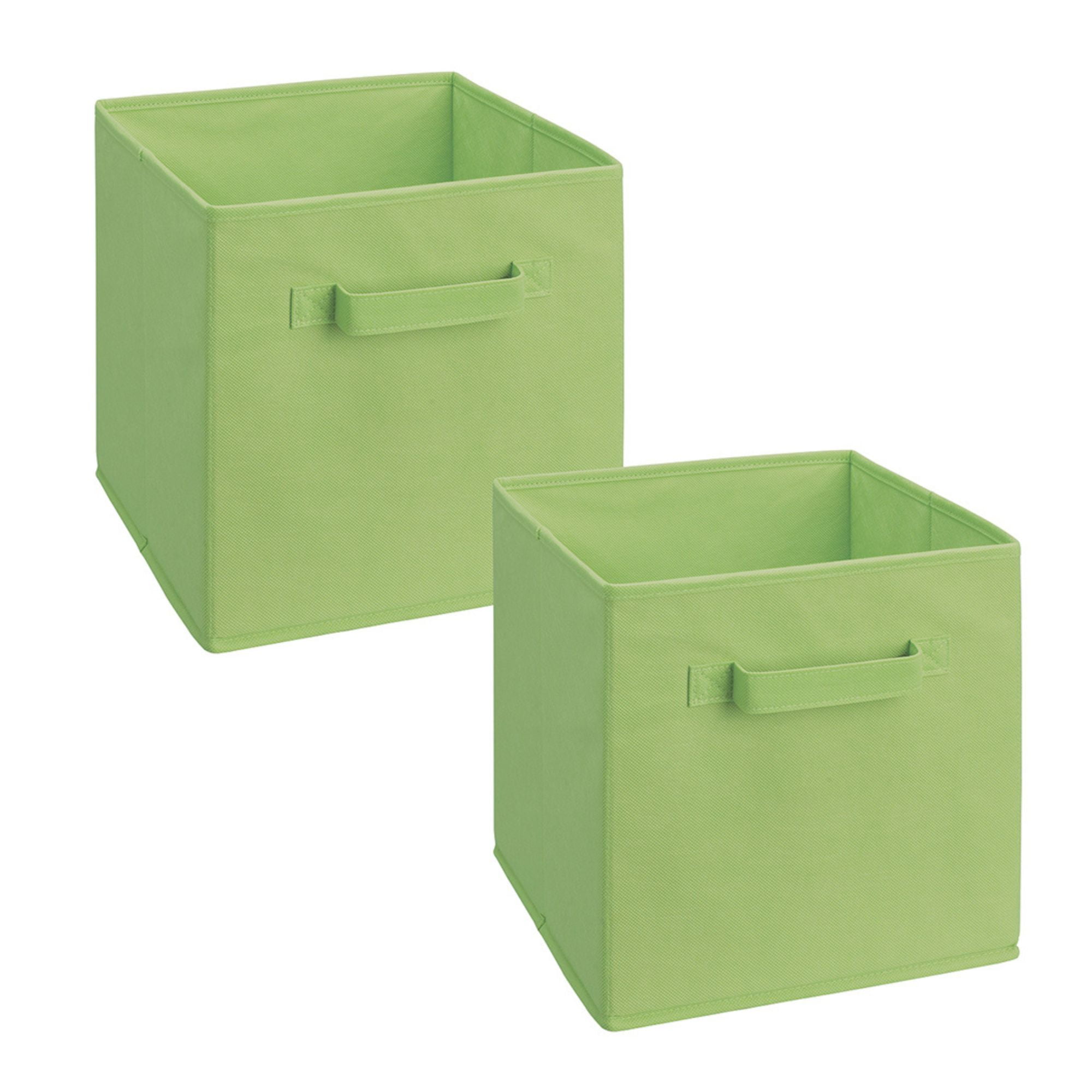 ClosetMaid Cubeicals Fabric Drawer, Open Storage Organizing Bin, Green ...