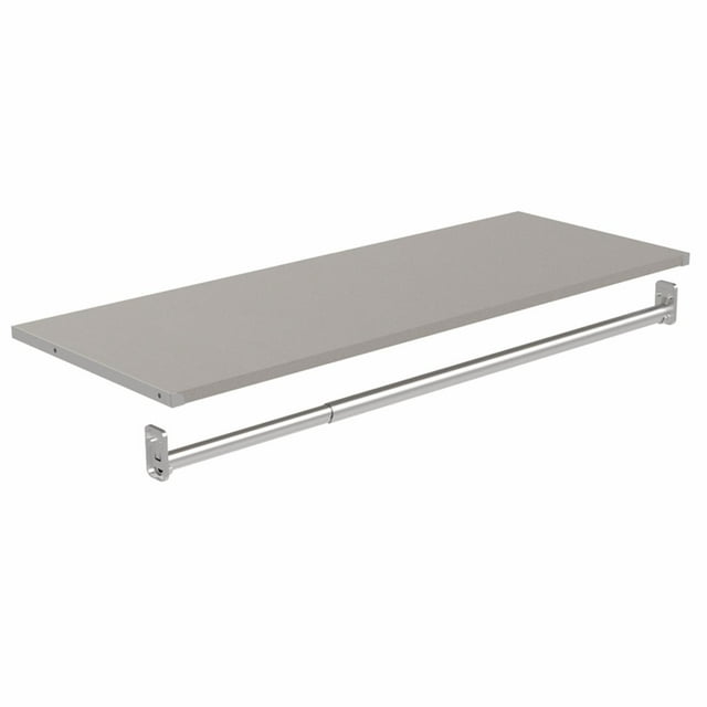 ClosetMaid Modular Closet Shelf & Hang Rod Kit - Walmart.com