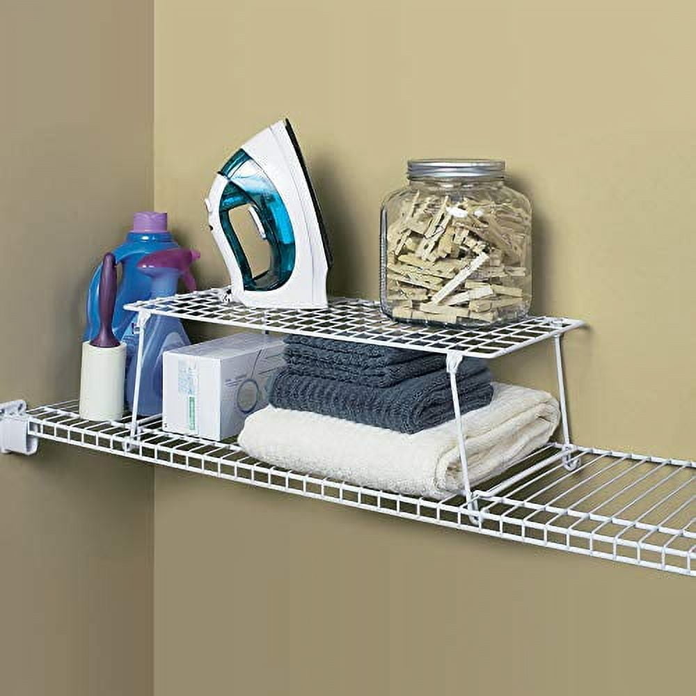 ClosetMaid Stack and Hang 21.5'' x 10.75'' x 7.87'' Stainless Steel ...