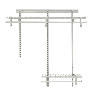ClosetMaid ShelfTrack White Closet Shelf Standard - Walmart.com