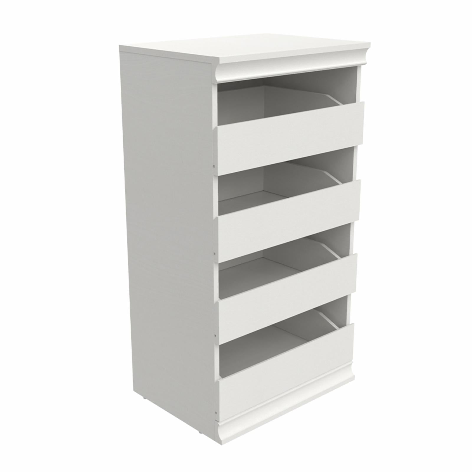 ClosetMaid Modular Closet Stackable Drawer Unit, 4-Drawer - Walmart.com