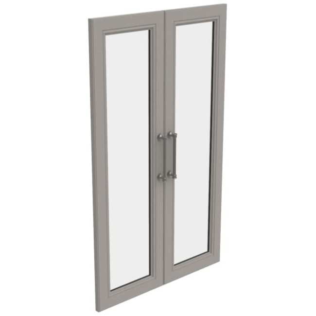Closetmaid 21Mc-Gdk Modular Set Of (2) 10-1/2"W Framed Glass Door Set ...