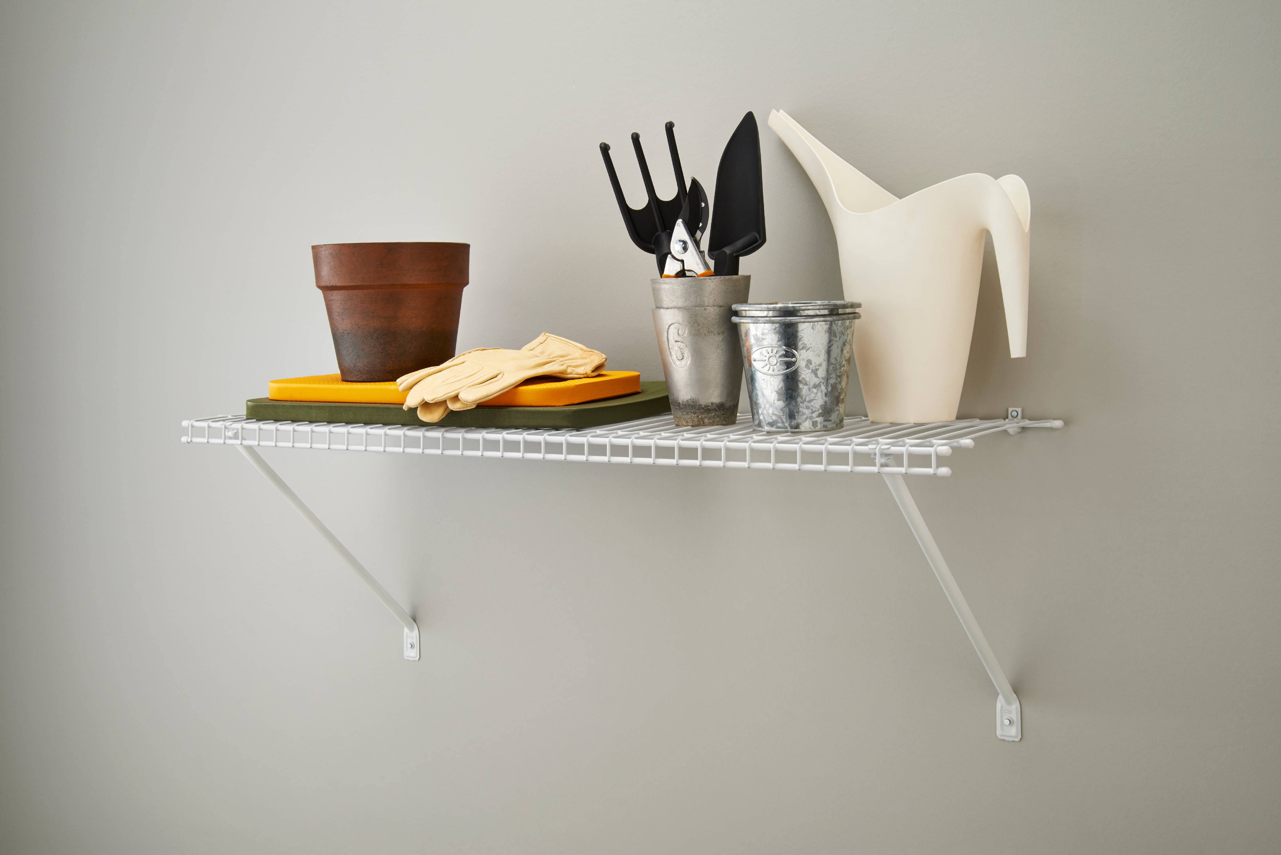 Closetmaid 3ft Multi-Purpose Storage Vinyl Coated Wire Single 1 Shelf ...