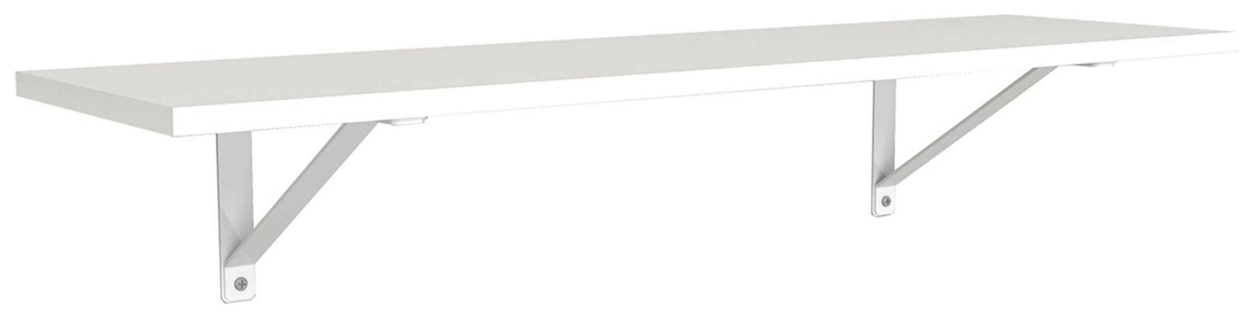 Closetmaid Wsk-4812 Contemporary 48" W X 12" D Wall Mount Coated Wire ...