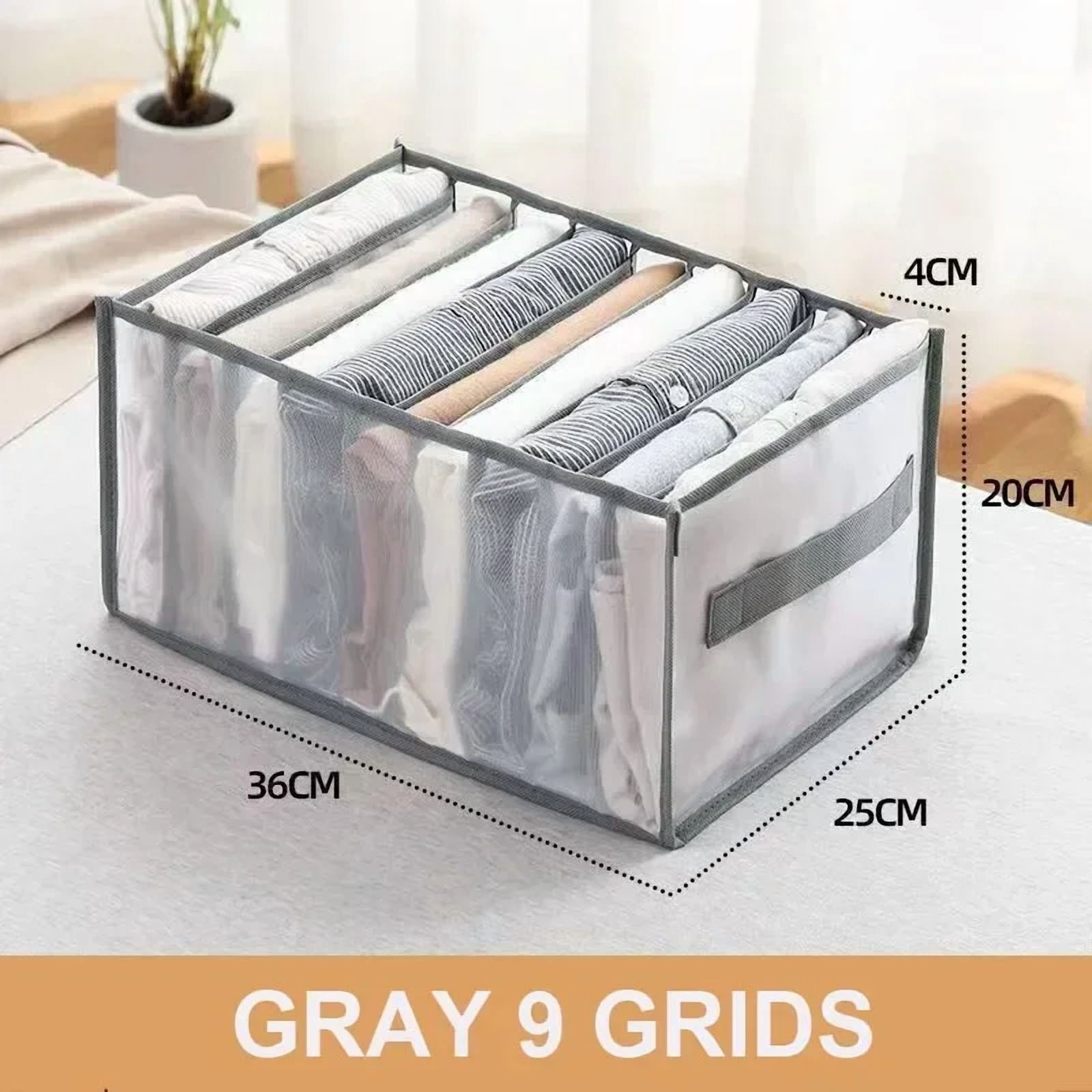 Closets Clothes Organizer Pants Jeans Storage Box Cabinet Organizer ...