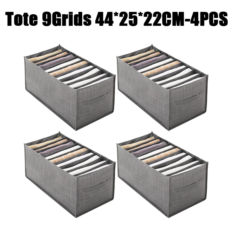 Closets Clothes Organizer Pants Jeans Storage Box Cabinet Organizer ...