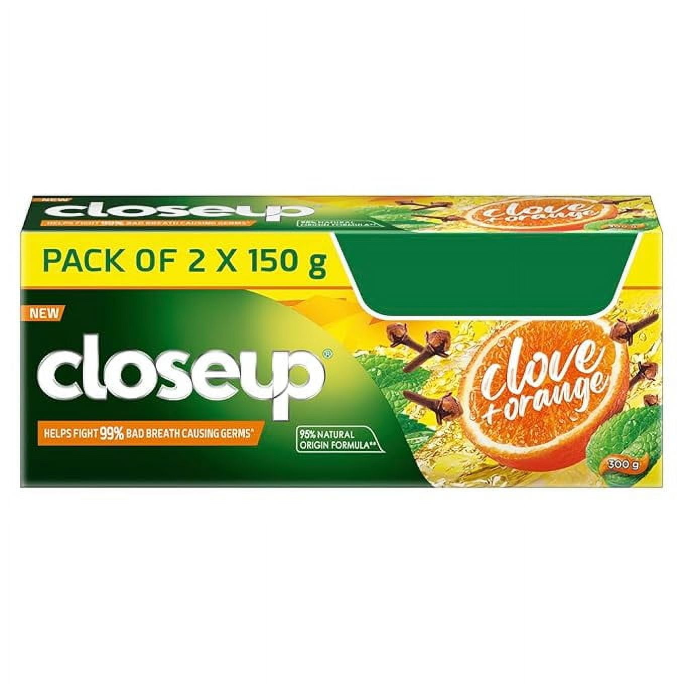 Closeup Clove & Orange Toothpaste | Helps Fight 99% Bad Breath causing ...
