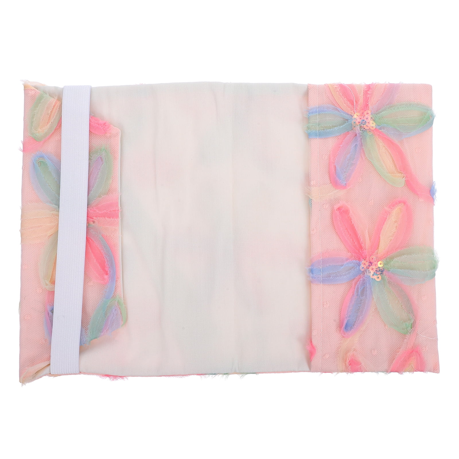 Cloth Art A5 Book Sleeve Flower Pattern Soft Book Cover Book Cover ...