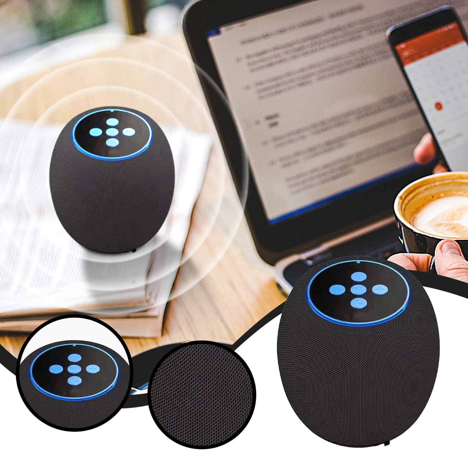 Cloth Art Bluetooth Speaker Creative Outdoor Desktop Mini Mini Sound ...