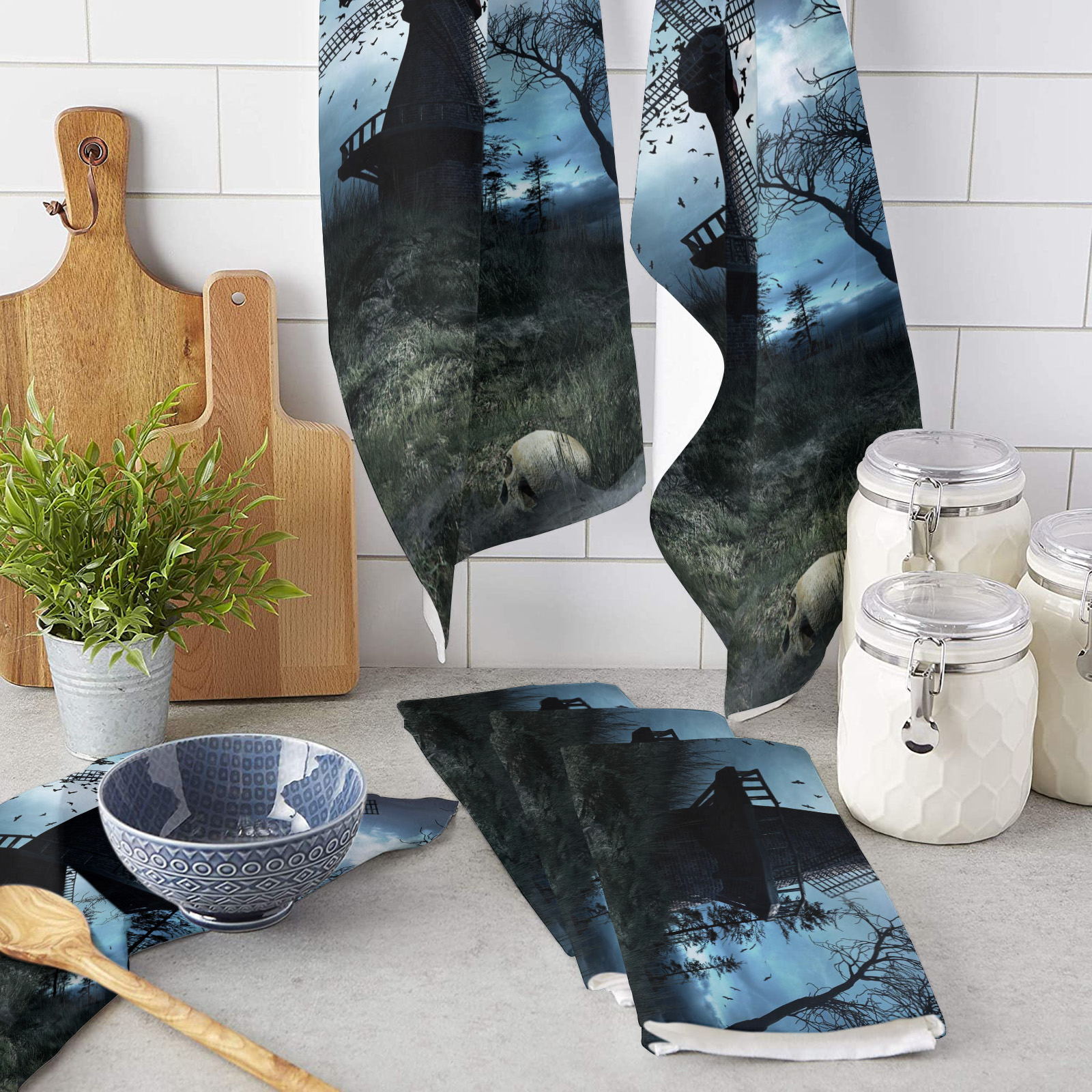 Cloth Cleaning Household Absorption Water Dishcloth Kitchen Towel Hand ...