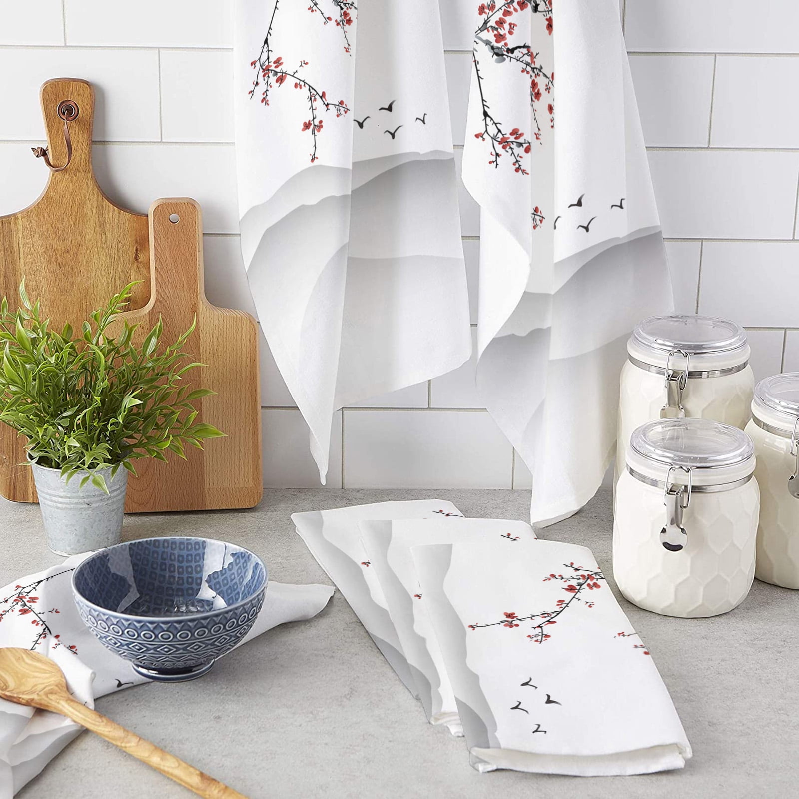 Cloth Cleaning Household Absorption Water Dishcloth Kitchen Towel Hand ...