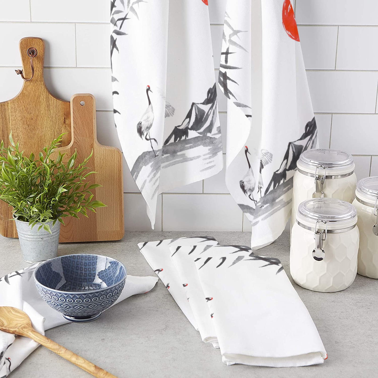 Cloth Cleaning Household Absorption Water Dishcloth Kitchen Towel Hand ...