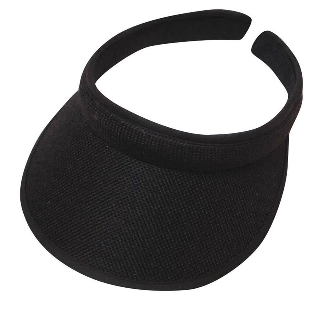 Cloth Covered Slip On Visor, Sun Sports Visor Hats Cap for Women ...