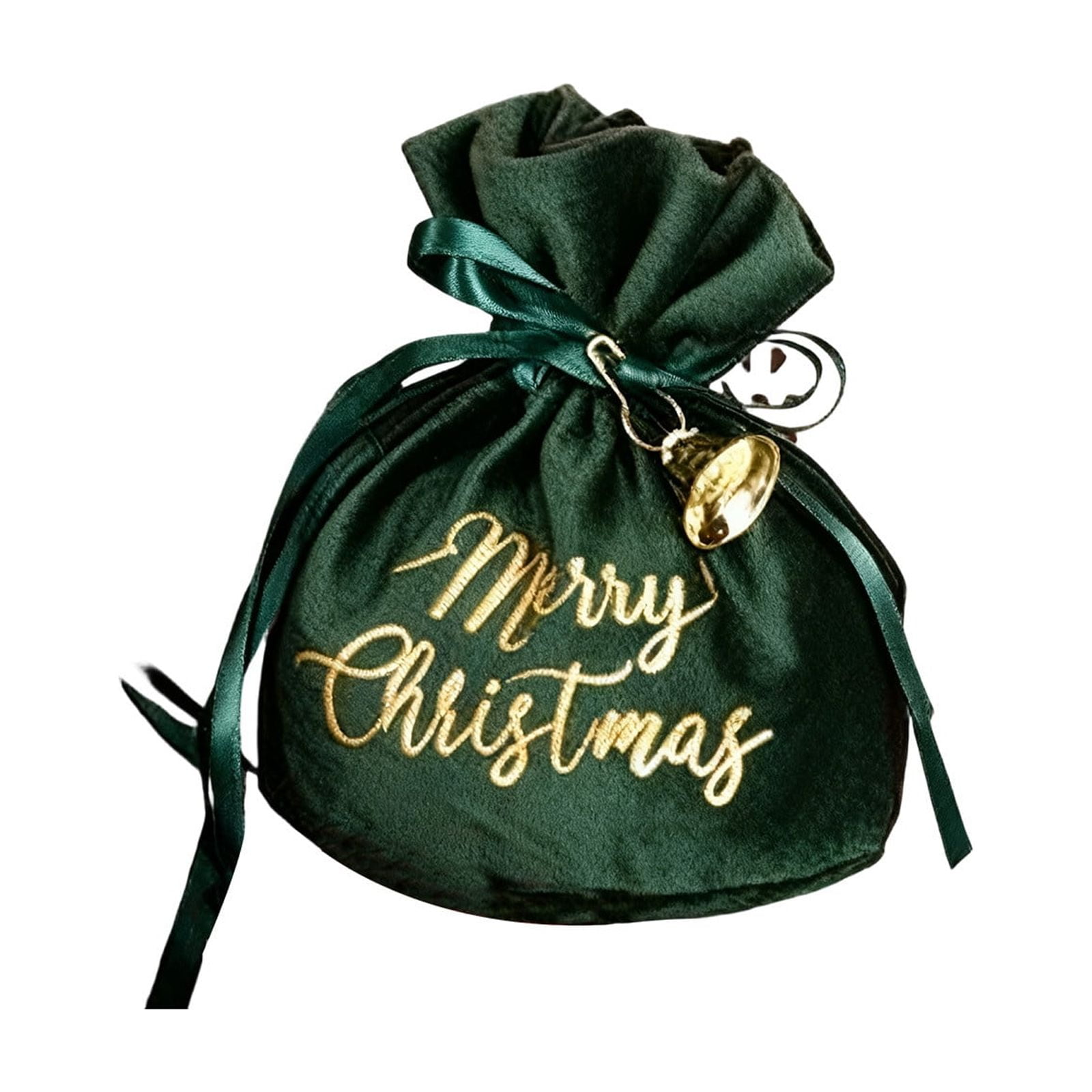 Cloth Drawstring Gift Bag - Reusable Christmas Eve Packaging, Durable ...