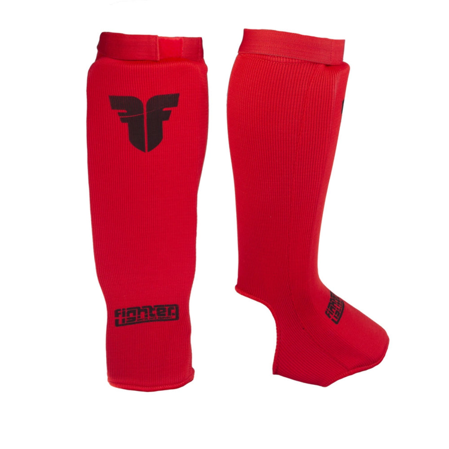 Cloth Fighter Competition Shin Instep Guard - red, FSG-003R - Walmart.com