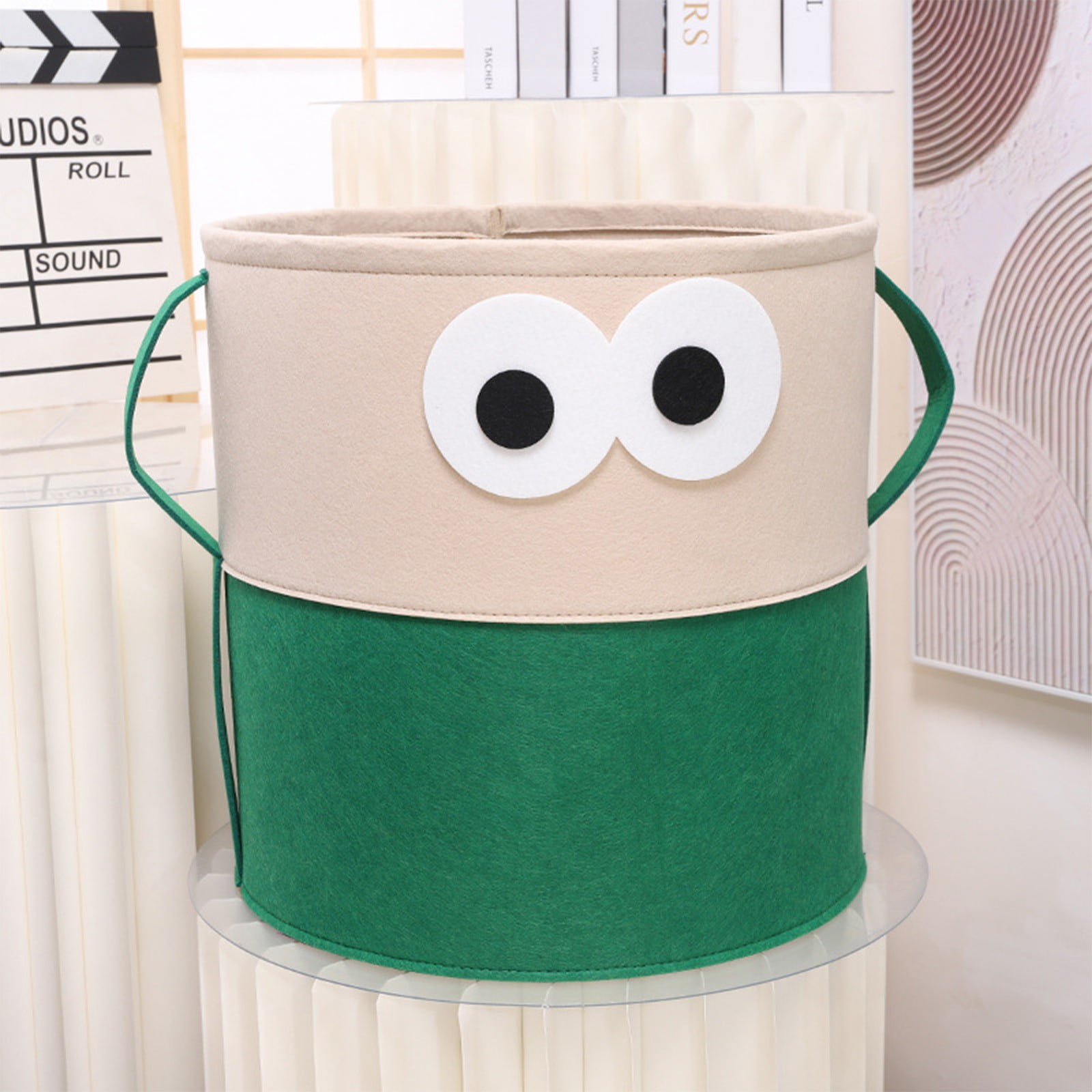 Cloth Hand-held Dirty Clothes Storage Basket, Large Capacity Household ...