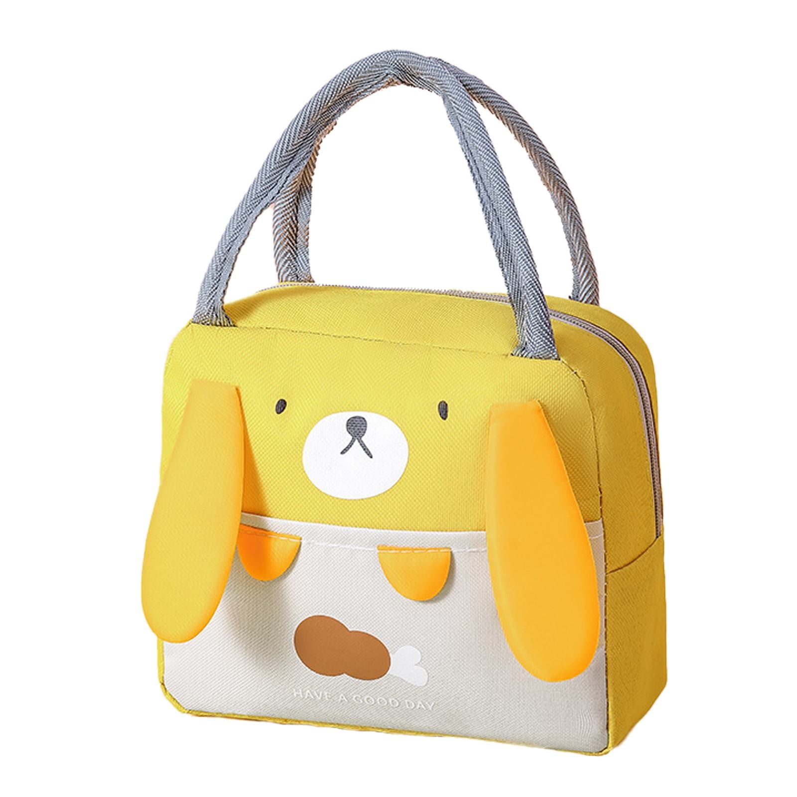 Cloth Insulated Bag Small Lunch Bag Portable Meal Bag Thick Lunch Box ...