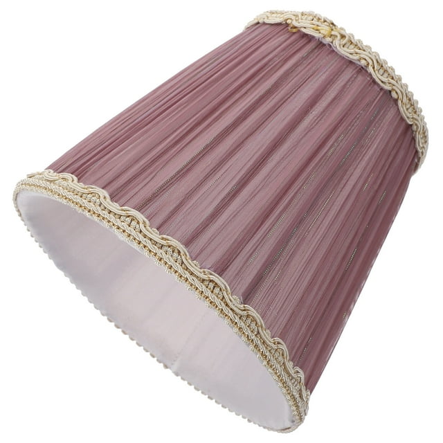 Cloth Lamp Shade Fabric Lampshade Clip On Bulb European Style Cover for ...