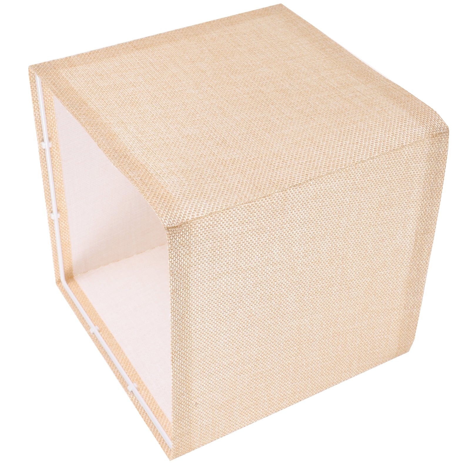 Simple Fabric Lamp Shade for Table Lamp Cover E27 Base Square Hanging ...