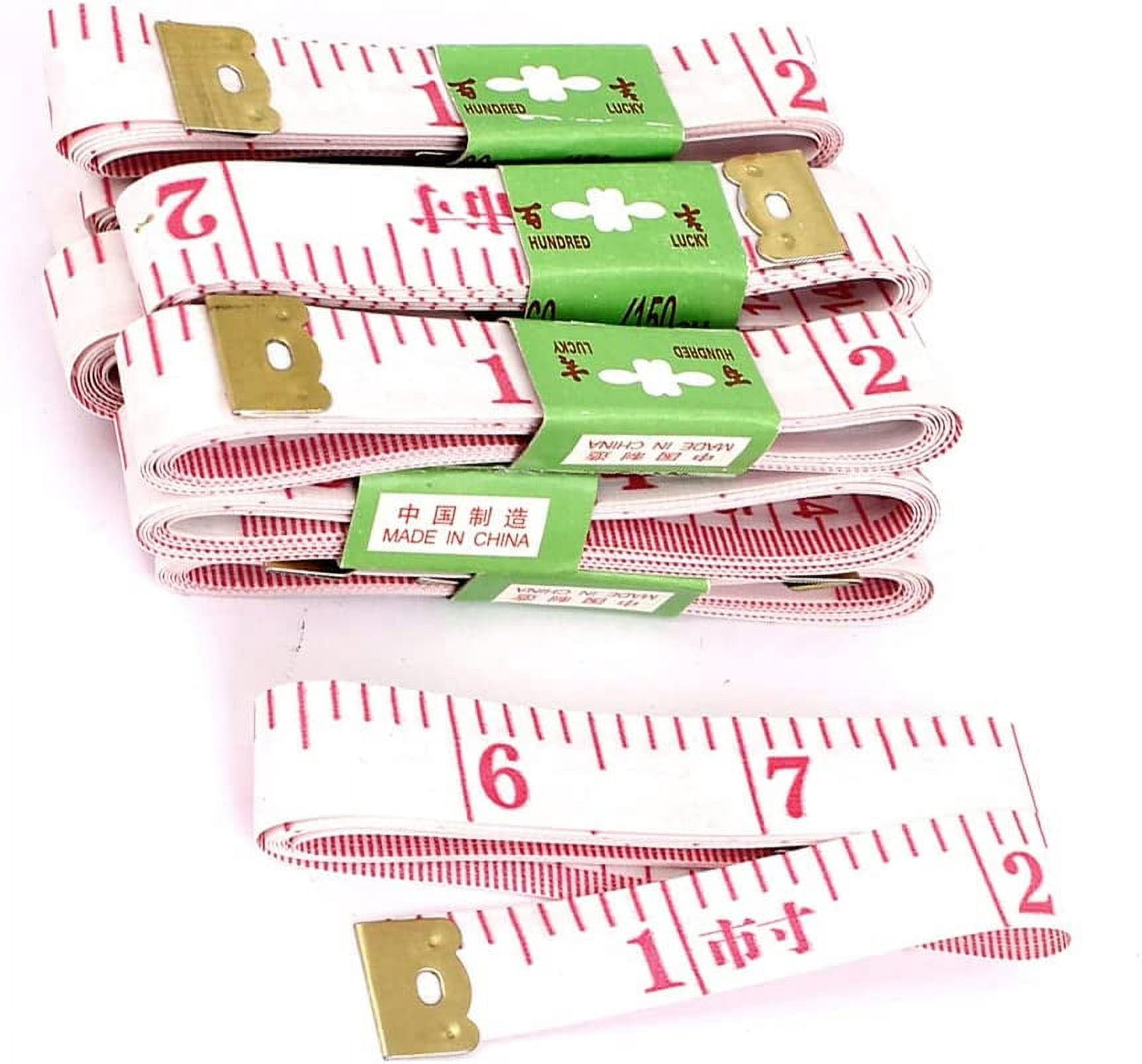 Cloth Measuring Tailor Dressmaker Sewing Tool Flat Plastic Tape Soft ...