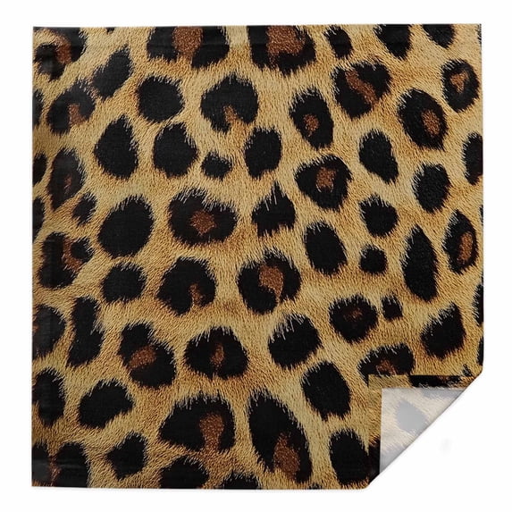 Cloth Napkins 1 Piece - 20x20 Inches, Leopard Print Washable Reusable ...