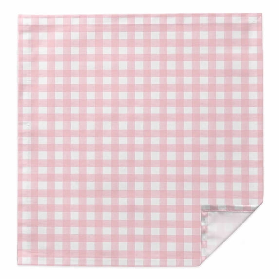 Cloth Napkins 1 Piece - 20x20 Inches, Pink Buffalo Plaid Washable ...